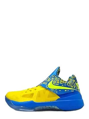 Nike Zoom Kd 4 "scoring Title" Sneakers - Yellow/yellow/blue
