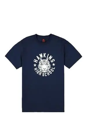 Nike X Stranger Things Tee Crossover Short Sleeve Us Edition Navy - Blue