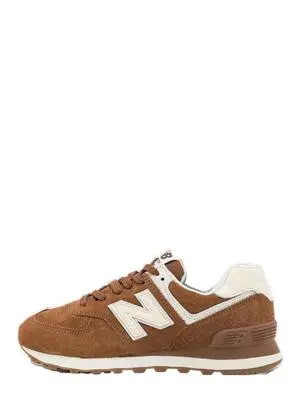 NEW BALANCE 574 Low Top Sneakers - Brown
