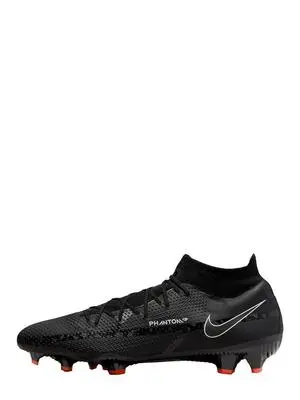 Nike Phantom Gt2 Pro Df Fg Football Boots - Black/white