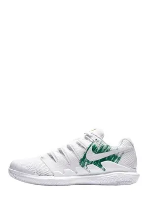 Nike Court Air Zoom Vapor X Hc Tennis Sneakers - White/green