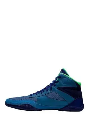 Asics Matflex 6 Wrestling Shoes - Azure/new Leaf