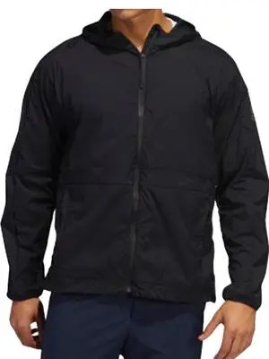 Adidas Woven Hooded Windproof Jacket - Black