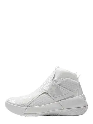 LI-NING High Top Athletic Sneakers - White