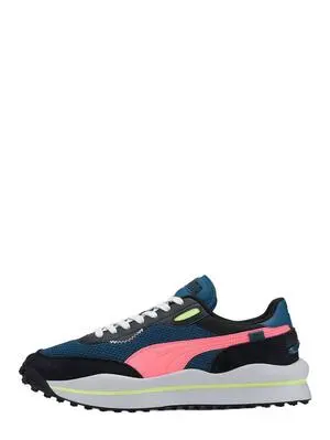 PUMA Style Rider Neo Archive Sneakers - Blue/pink