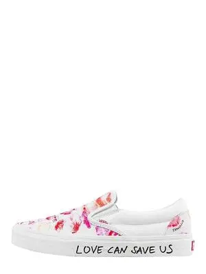 VANS Classic Slip-on - Pink/blue