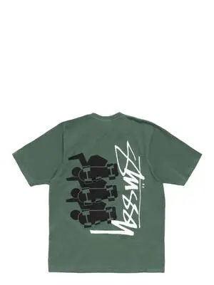 StÜssy Skate Stack T-shirt Pigment Dyed - Pine