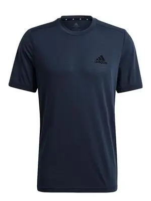 Adidas Adidas Aeroready Designed To Move Feelready Sport Tee 'navy' Blue