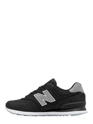 NEW BALANCE New Balance 574 Low Top Sneakers Black/silver/white