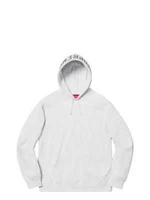 Supreme Sequin Arc Hooded Sweatshirt - Grey