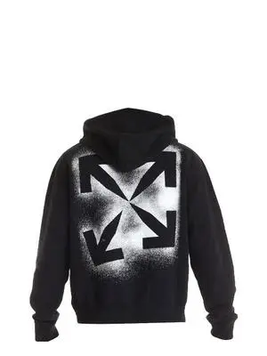 Off-White Fw20 Back Arrows Sketch Logo Hoodie - Black