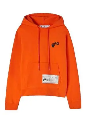 Off-White X Teenage Engineering Crossover Logo Hoodie - Multi-color