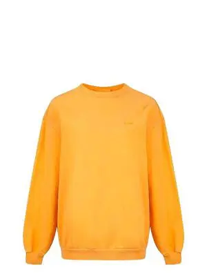 LEVI'S Round Neck Long Sleeve Sweatshirt - Yellow