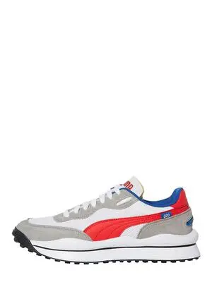 PUMA PUMA Style Rider Play On SD Mesh Sneakers Gray/red/blue