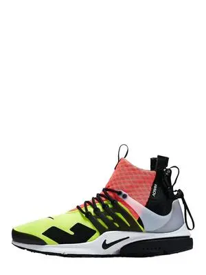 Nike Acronym X Air Presto Mid 'multicolor - Volt/hot Lava-black