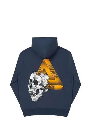 PALACE Cozy Loose Hoodie - Blue