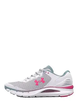 Under Armour Charged Intake 5 Athletic Sneakers - White/pink