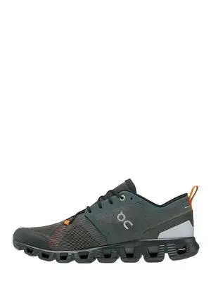 On Cloud X 3 Shift Sneakers - Dark Green/orange