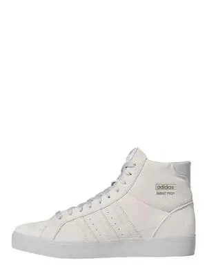 Adidas Basket Profi High Top Sneakers - Gray/white