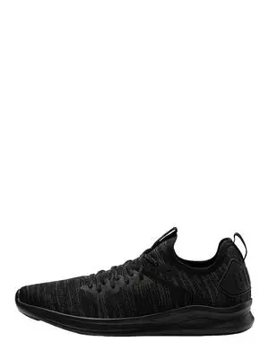 PUMA Ignite Flash Evoknit "asphalt" Sneakers - Black