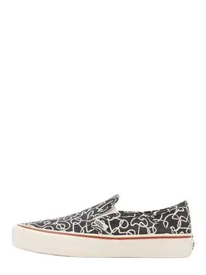 VANS Slip-on Sf 'textured Waves' Sneakers - Black/white