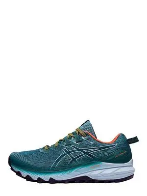 Asics Gel-trabuco 10 Trail Running Shoes - Misty Pine/soft Sky