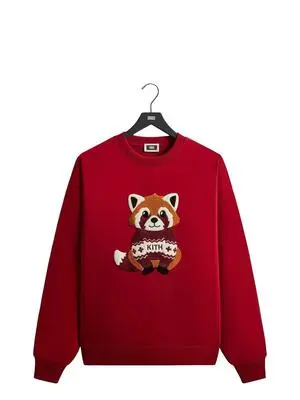 Kith Kithmas 2025 Red Panda Nelson Crewneck - Allure