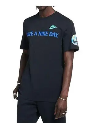 Nike Have A Day T-shirt 'black - Black/blue