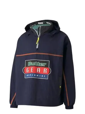 PUMA X Butter Goods Lightweight Pop Over Hoodie - Navy