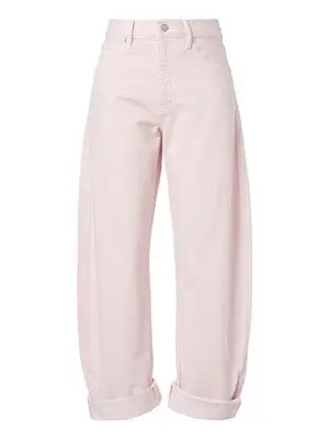 FRAME Frame Bubble Barrel-Leg Jeans In Knock Out Wash Pink