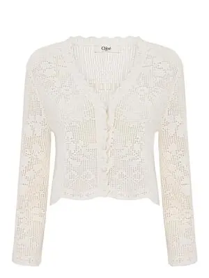 CHLOÉ Chloé Cropped Cardigan