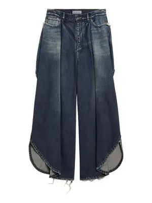 BALENCIAGA Balenciaga Tulipe Wide Leg Jeans