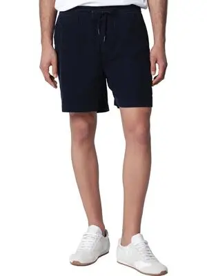 Polo Ralph Lauren Navy Ribbed Classic-fit Shorts - Blue