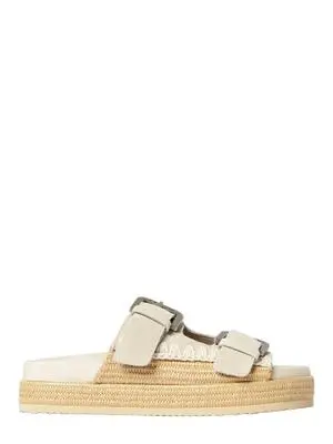 Mou Heeled Sandal - Beige
