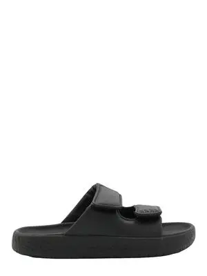 VEJA Etna Leather Sandals With Velcro Closure - Black