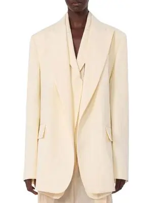 Sportmax Tailored Jacket - Yellow