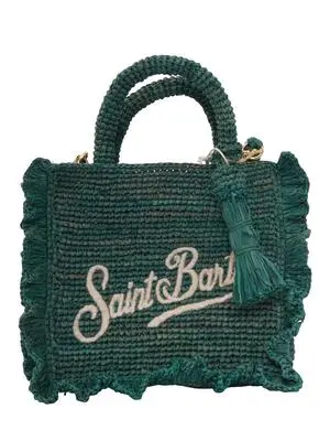 MC2 SAINT BARTH Raffia Mini Bag - Multicolor