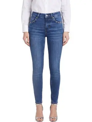 Liu Jo Skinny Fit Stretch Jeans - Denim