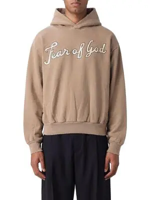 Fear Of God 26" Graphic Hoodie - Camel