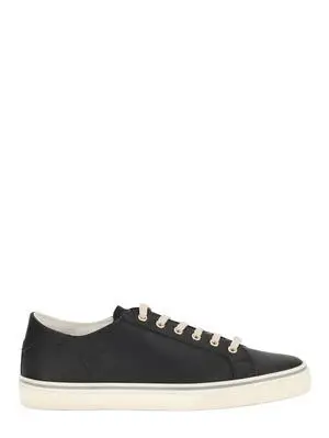 Brunello Cucinelli Smooth Calfskin Lace-up Sneakers - Black