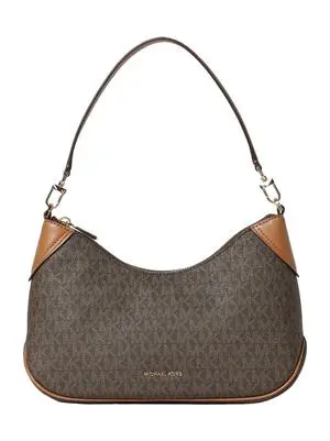 Michael Kors Monogram Mini Bag - Brown