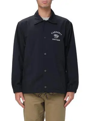Carhartt Work In Progress Nylon Logo Shirt Jacket - Black