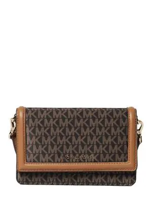 Michael Kors Monogram Mini Bag - Brown