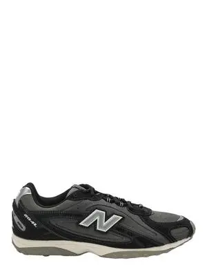 NEW BALANCE 204l Suede And Mesh Sneakers - Grey