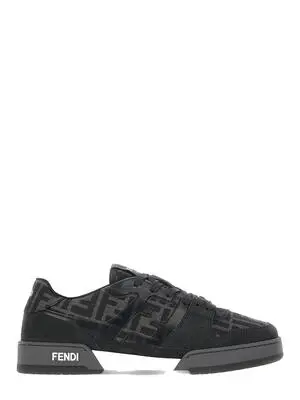 Fendi Sneakers With All-over Logo - Multicolor