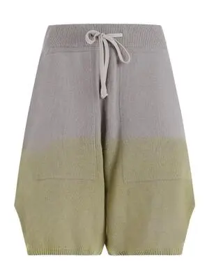 MONCLER Moncler X Rick Owens Acid Degrade Cashmere Blend Long Boxers