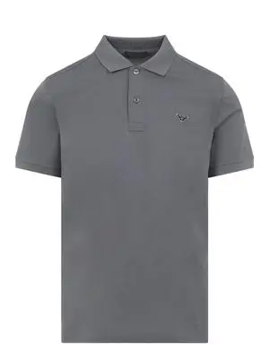 Prada Cotton Polo - Gray
