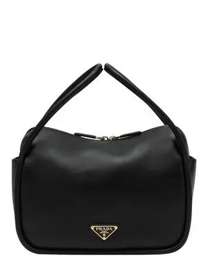 Prada Darling Handbag In Leather - Black