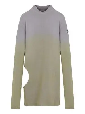 Moncler Moncler X Rick Owens Subhuman Acid Degradé Sweatshirt Gray
