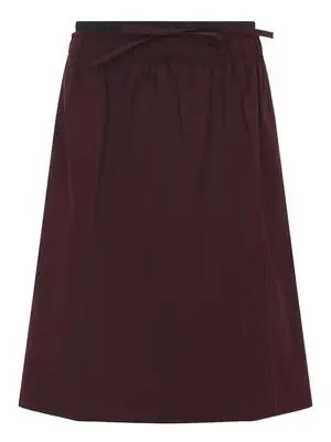 Prada Midi Skirt - Gray